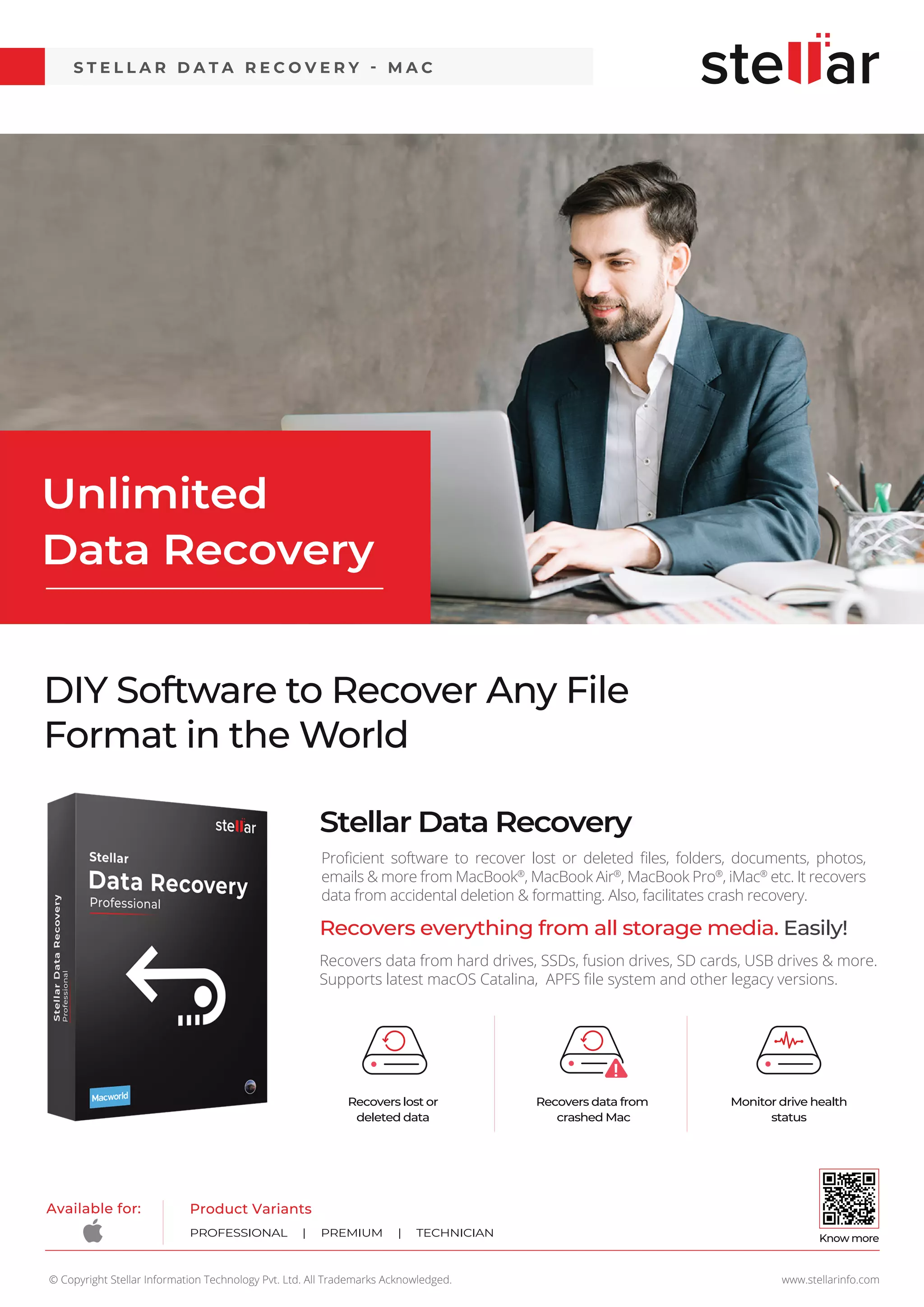 Brochure - Stellar Data Recovery Professional for Mac | PDF