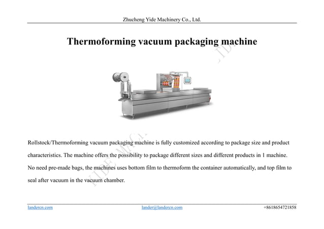 Brochure - Vacuum packaging machines.pdf | Home Appliances | Home & Garden