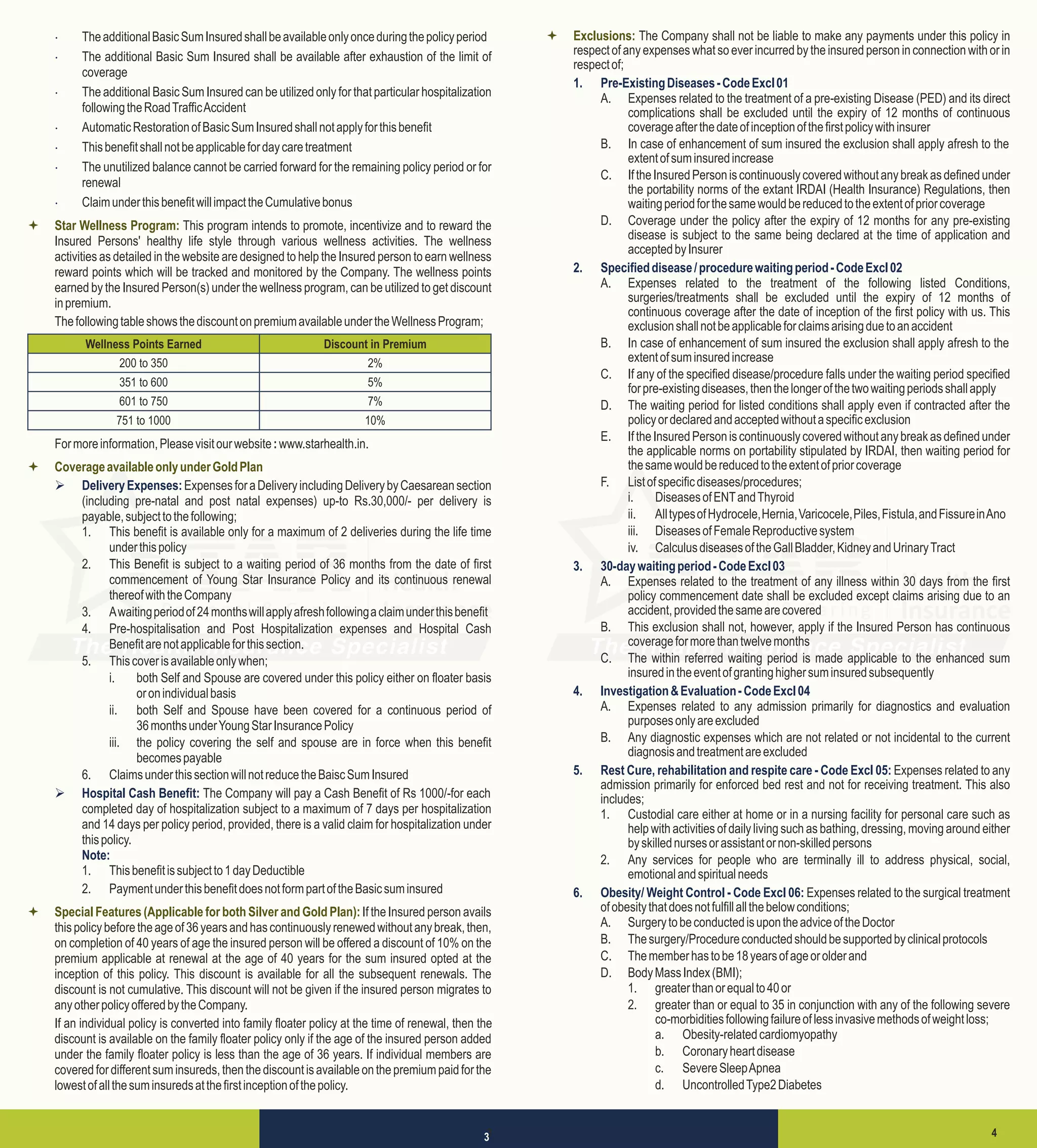 Brochure young-star-insurance-policy | PDF