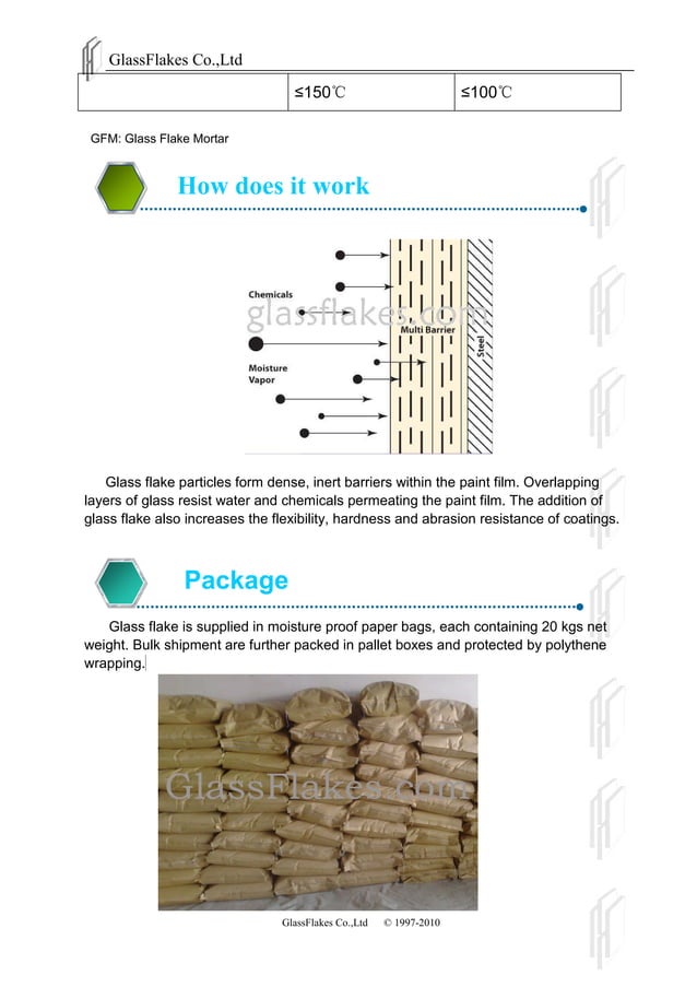 Brochure GlassFlakes Co.,Ltd | PDF