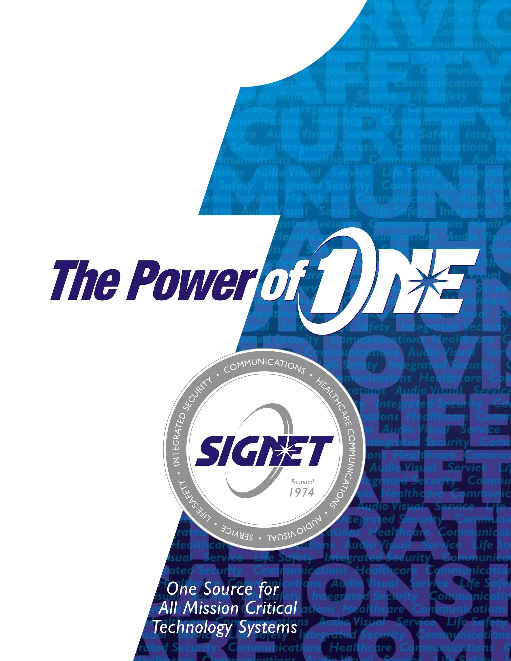 SIGNET Electronic Systems Company Brochure | PDF