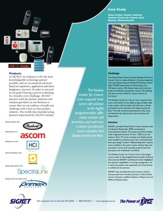 SIGNET Electronic Systems Company Brochure | PDF