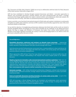 GOVERNANCE & PUBLIC POLICY INITIATIVE | PDF