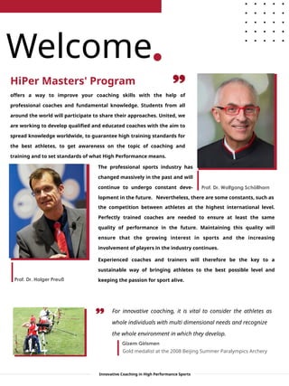 HiPer Brochure | PDF