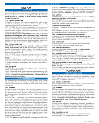 Global Home USA: Home Warranty 1 year | PDF