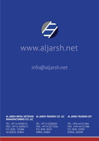 Al Jarsh Manufacturing - ladders and aluminium scaffolding | PDF