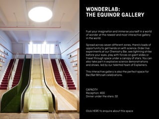 Venue Hire at the Science Museum Brochure | PDF
