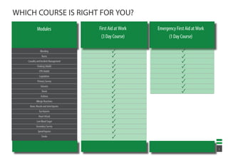 Green Cross Training First Aid and Health & Safety Training | PPT