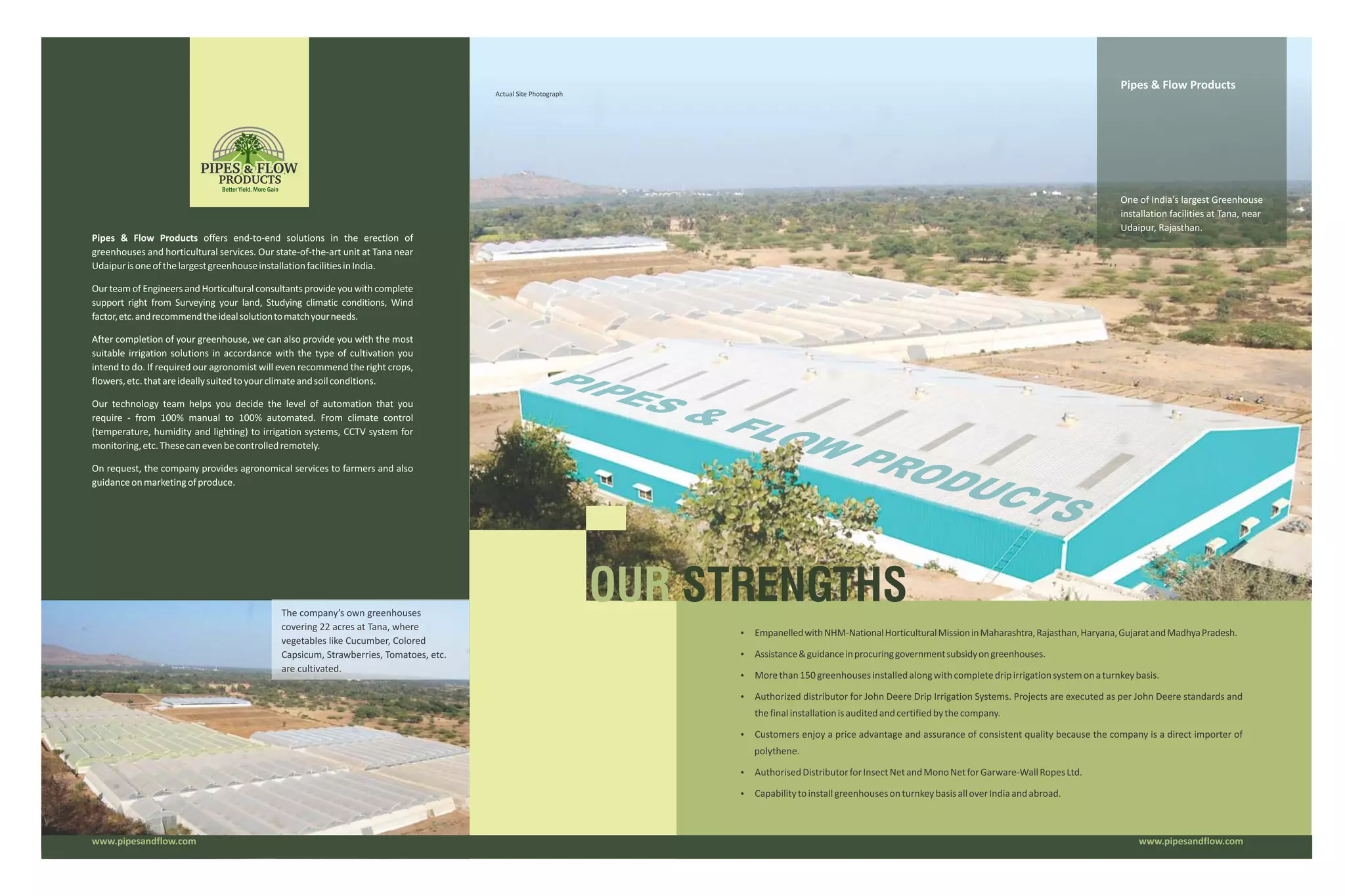 Pipes And Flow Brochure | PDF