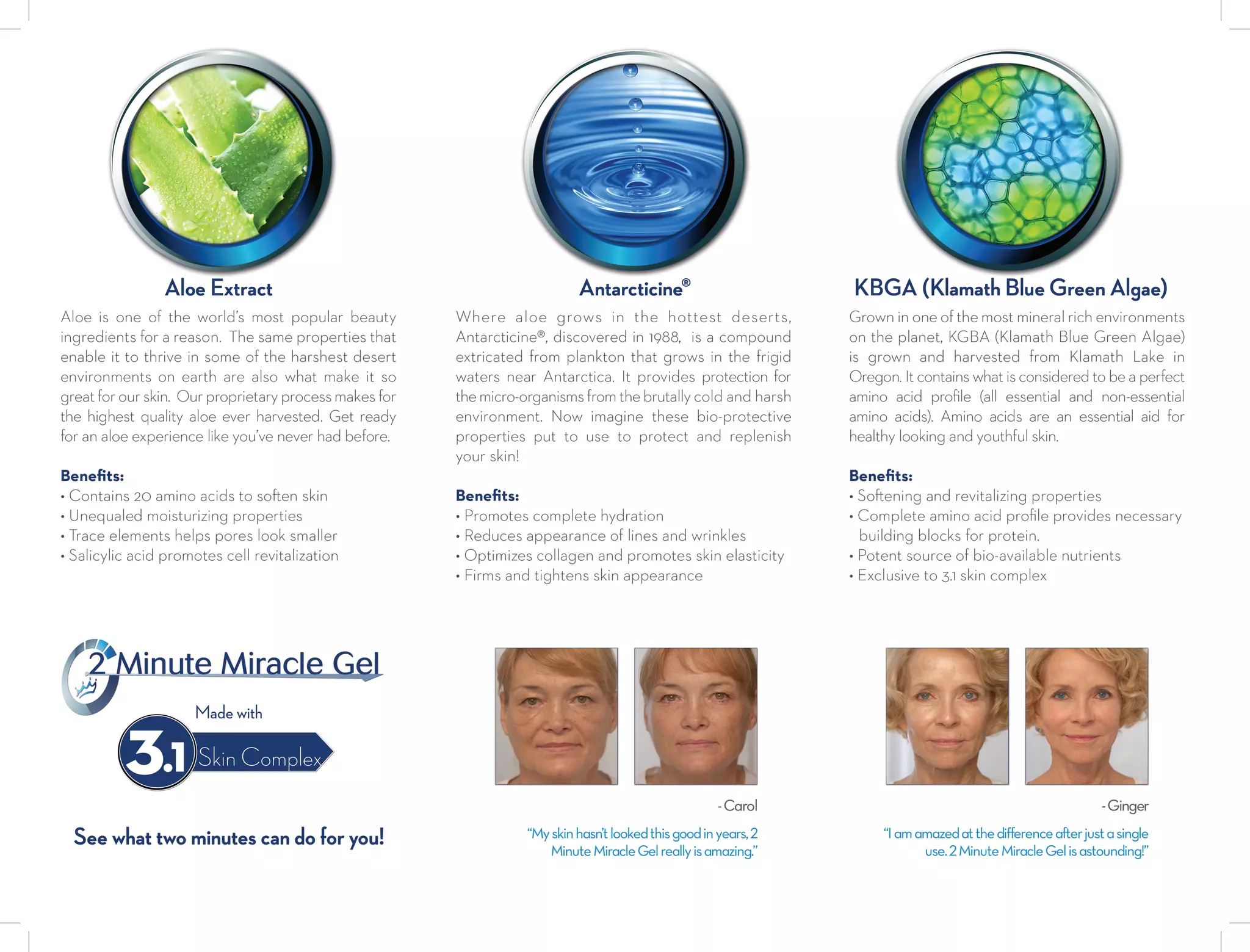Brochure 2 minute miracle gel | PDF