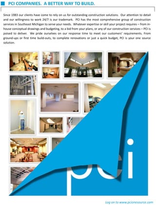 PCI Company Brochure | PPTX | Construction Industry | Industries