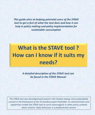 STAVE Guide | PPTX