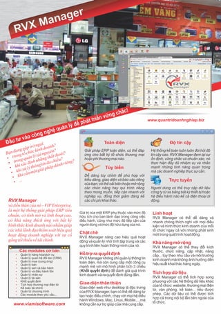 RVX Bán lẻ - Brochure A4 | PDF