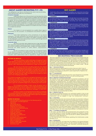 Brochure aakriti recruiting | PDF | Human Resources | Business