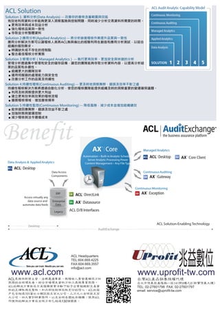 Brochure acl solutions_new_version | PDF
