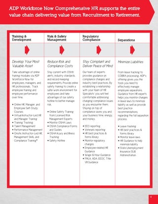 ADP Comprehensive HR | PDF | Human Resources | Business