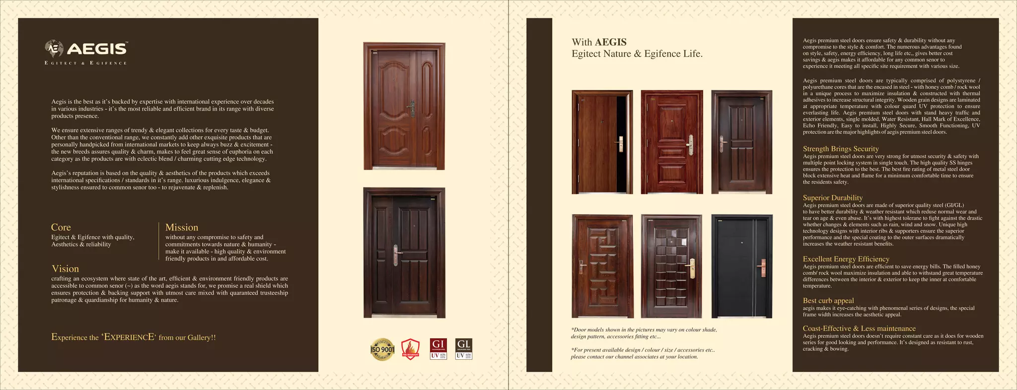 AEGIS Steel wood doors | PPT