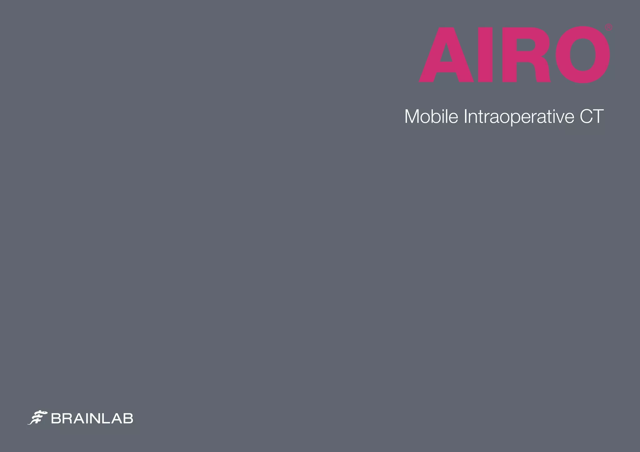 Airo Mobile Intraoperative CT Brochure | PDF