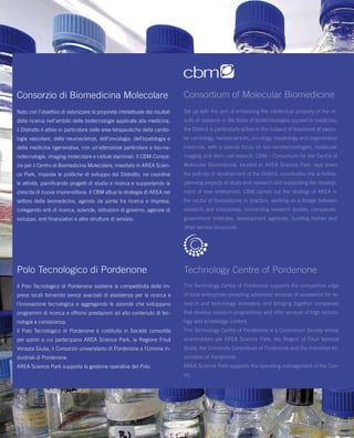 Brochure AREA Science Park | PDF