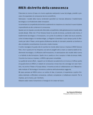Brochure AREA Science Park | PDF