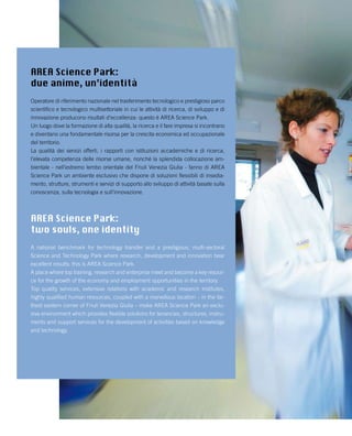 Brochure AREA Science Park | PDF