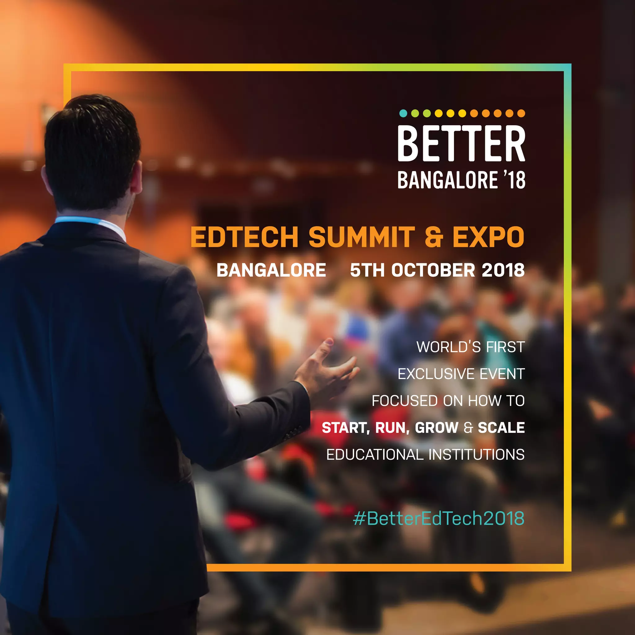 BETTER2018: EdTech Summit and Expo, Sponsors Brochure | PDF