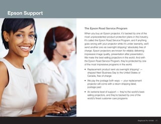 Epson BrightLink Pro 1410wi interactive projector | PDF