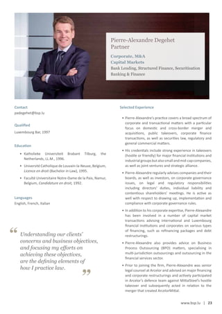 Brochure BSP 2016 | PDF