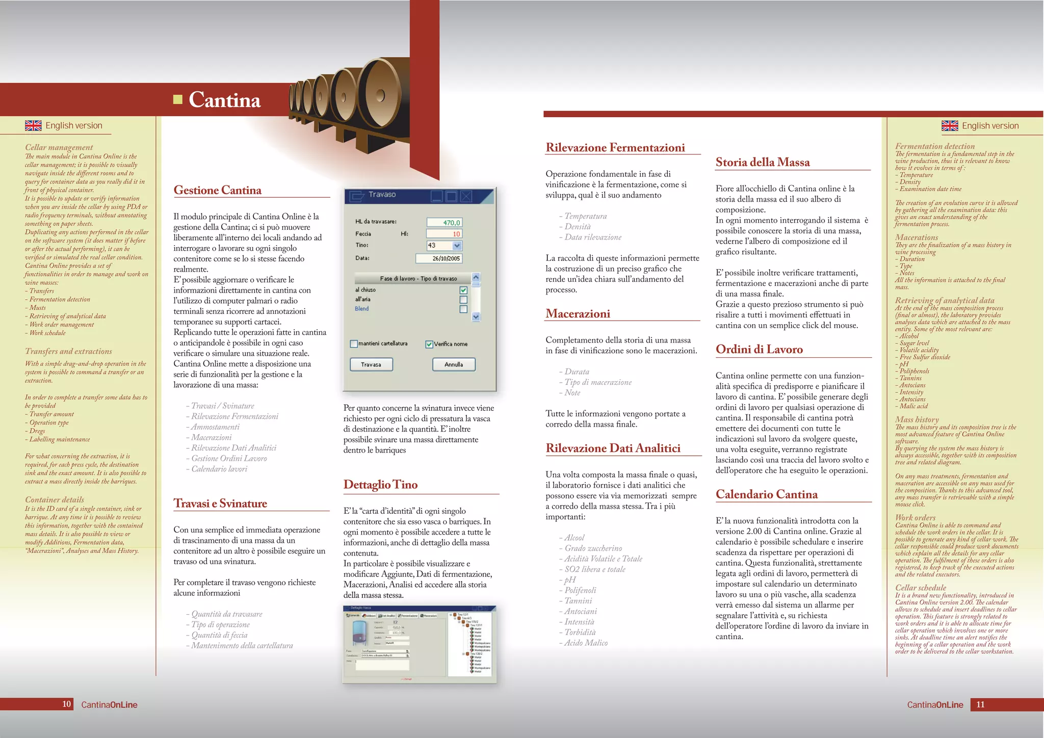 Brochure Cantina OnLine | PDF