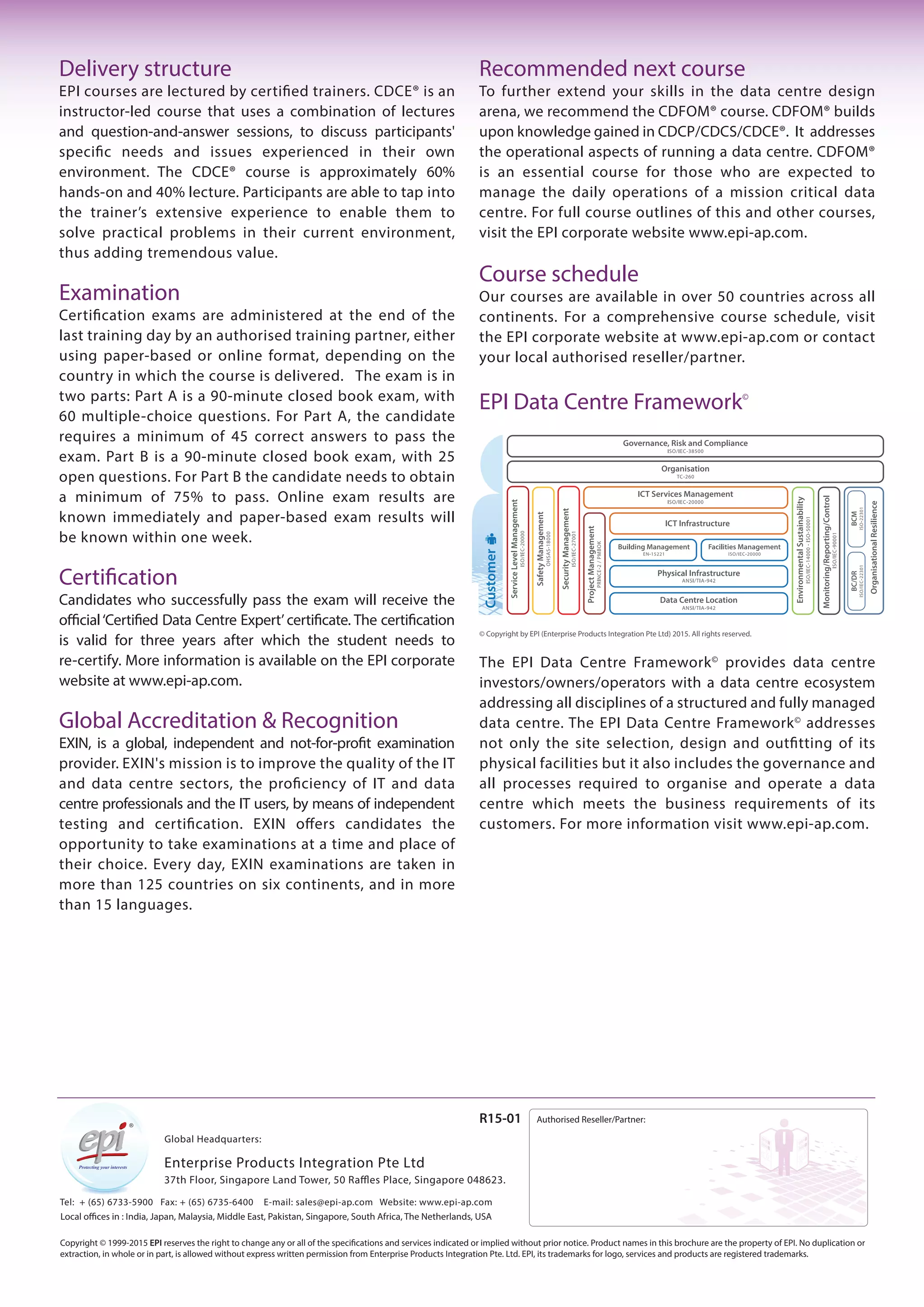 CERTIFIED DATA CENTRE EXPERT | PDF