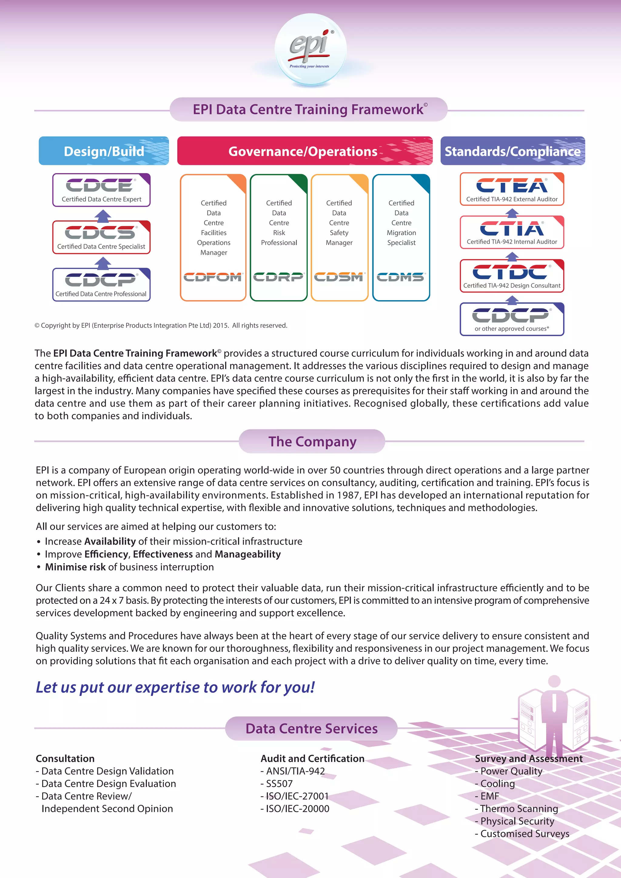 CERTIFIED DATA CENTRE EXPERT | PDF