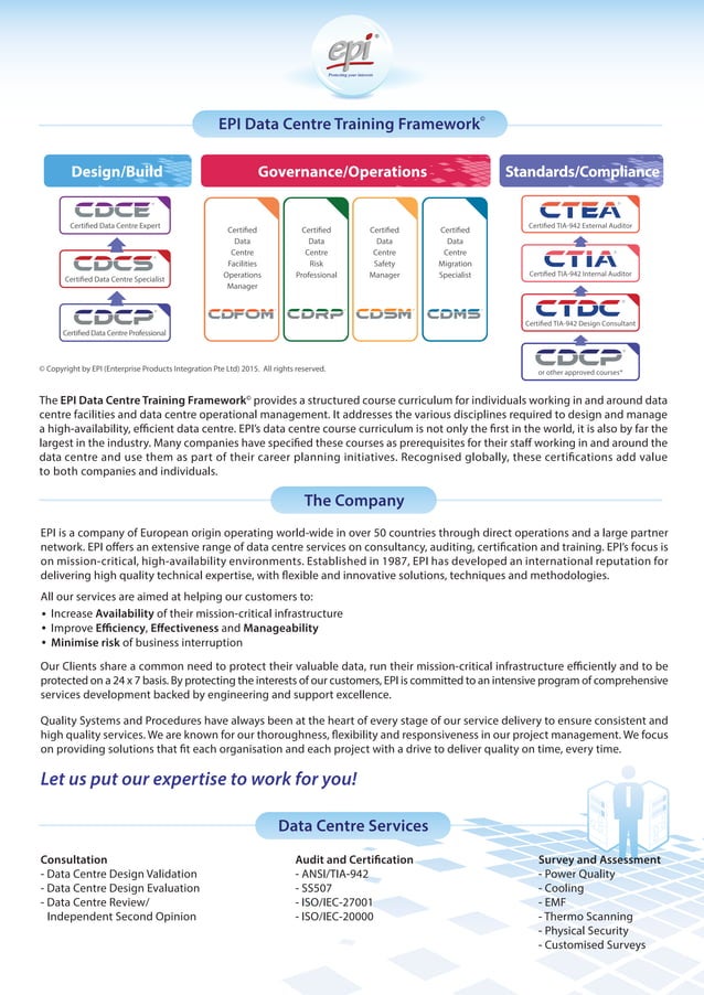 CERTIFIED DATA CENTRE PROFESSIONAL | PDF | IT and Internet Support | Internet