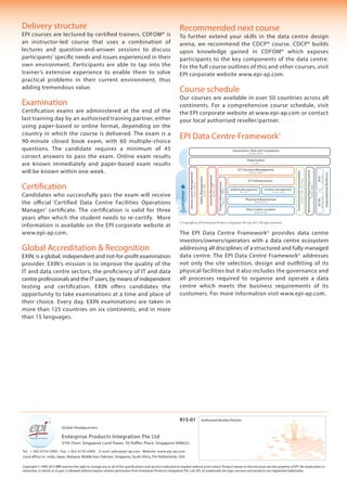 CERTIFIED DATA CENTRE FACILITIES OPERATIONS MANAGER | PDF