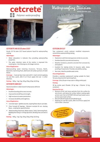 Brochure chemicals | PDF