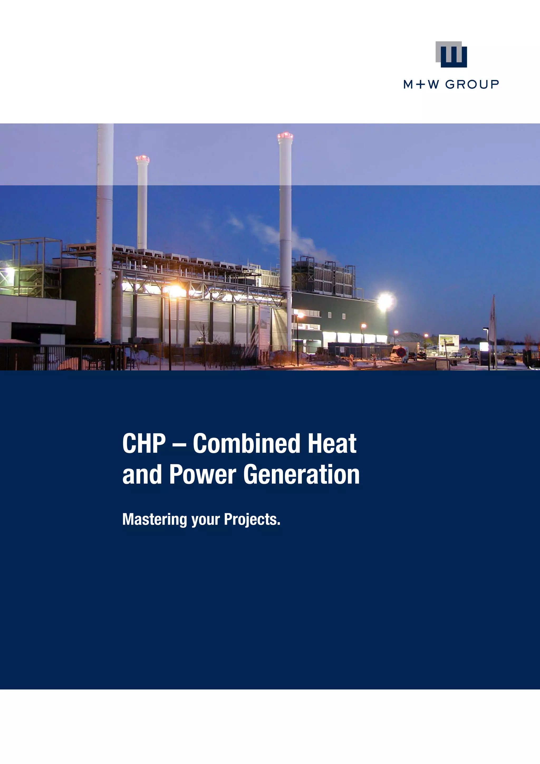 How to master your projects - CHP - Combined Heat and Power Generation ...