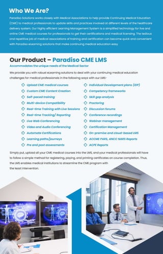 CME Medical Associations Brochure | PDF