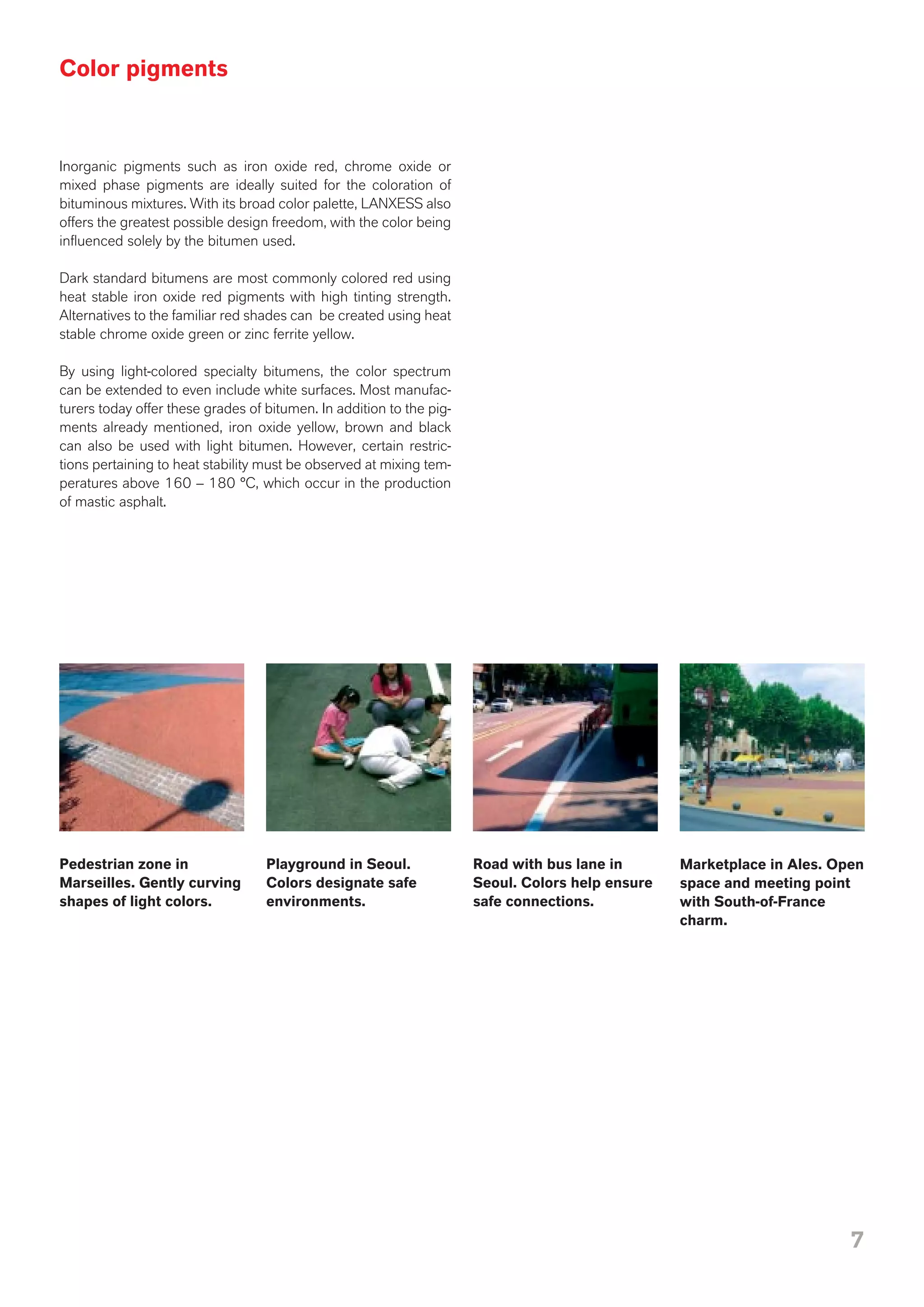 Coloring of asphalt | PDF