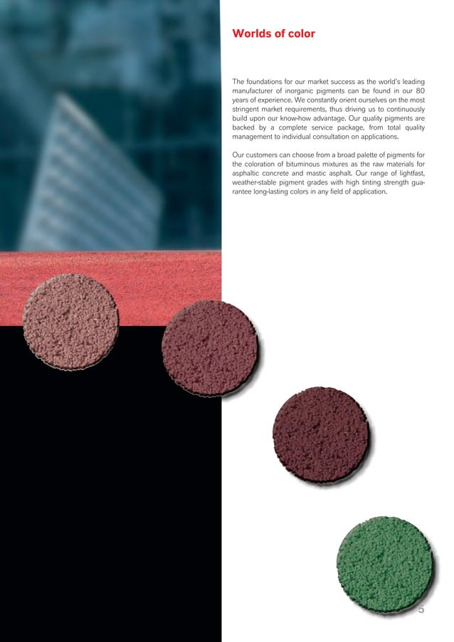 Coloring of asphalt | PDF