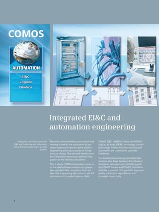 Brochure COMOS Automation | PDF