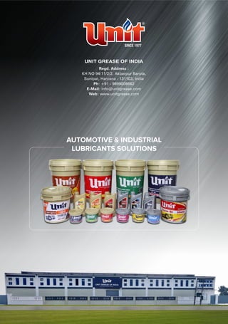 UNIT GREASE | PDF