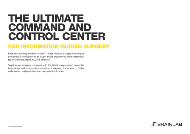 Curve Image Guided Surgery Brochure | PDF | Computer Peripherals | Computing