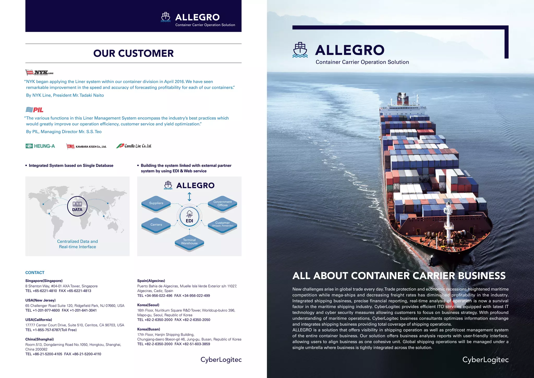 ALLEGRO all about container carrier business | PDF