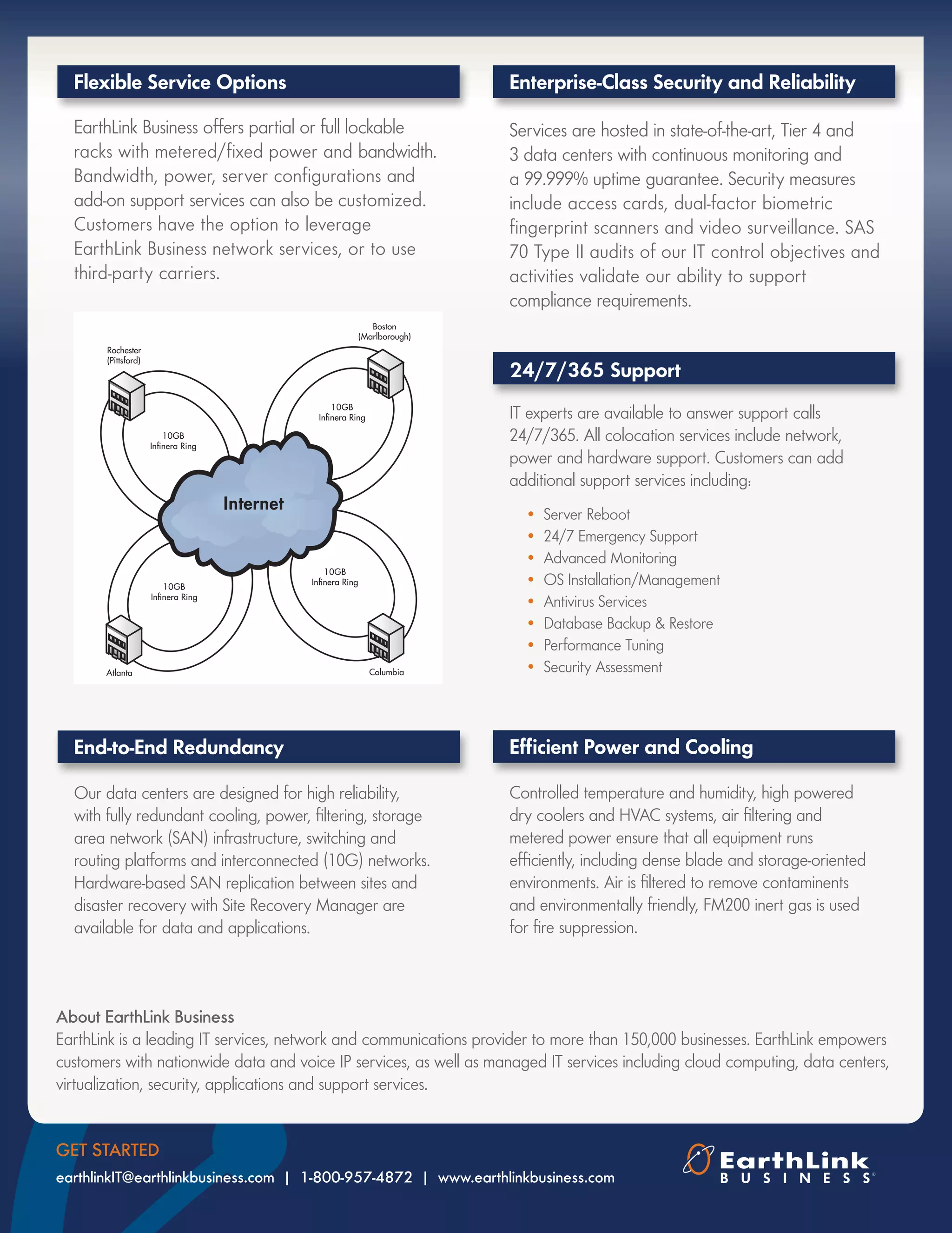 Brochure Data Center | PDF | Cloud Computing | Internet