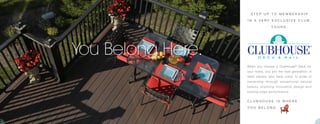 Deceuninck Clubhouse Decks | PDF