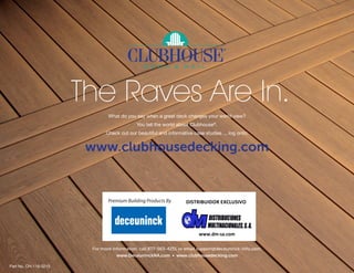 Deceuninck Clubhouse Decks | PPT