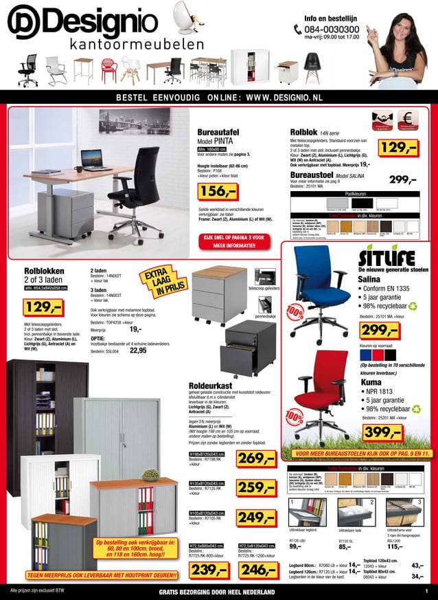 Brochure designio kantoormeubelen hardenberg | PDF | Woodworking | Arts ...