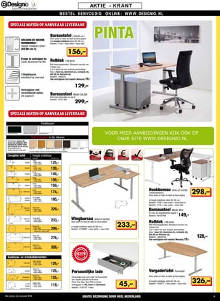 Brochure designio kantoormeubelen hardenberg | PDF