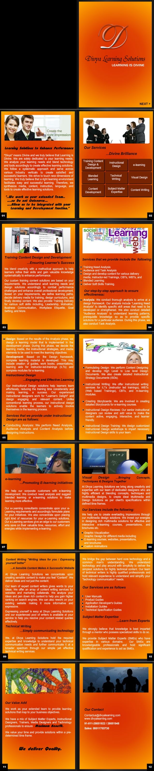 Brochure Divya Learning | PDF