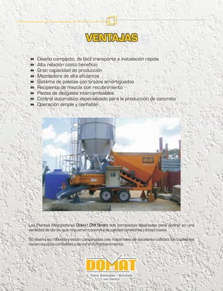 Catálogo Domat - DM Series | PDF