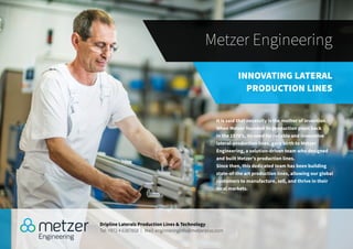 Metzer dripline production | PPT